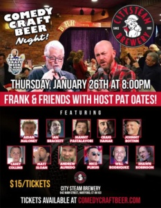 Comedy Club - City Steam Brewery and Cafe | Hartford, CT