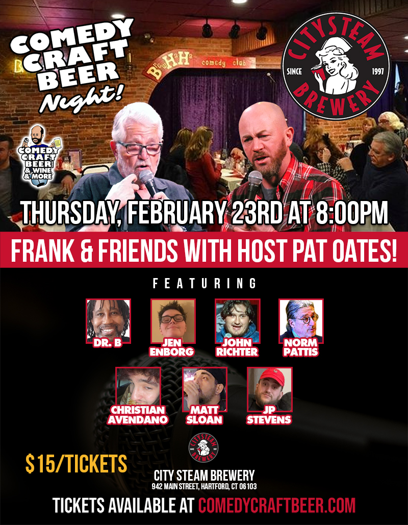 Comedy Club - City Steam Brewery and Cafe | Hartford, CT